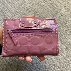 Coach | Bags | Coach Set Flap Wallet | Poshmark